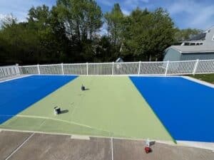 Pickleball Court Painting - Klappenberger & Son